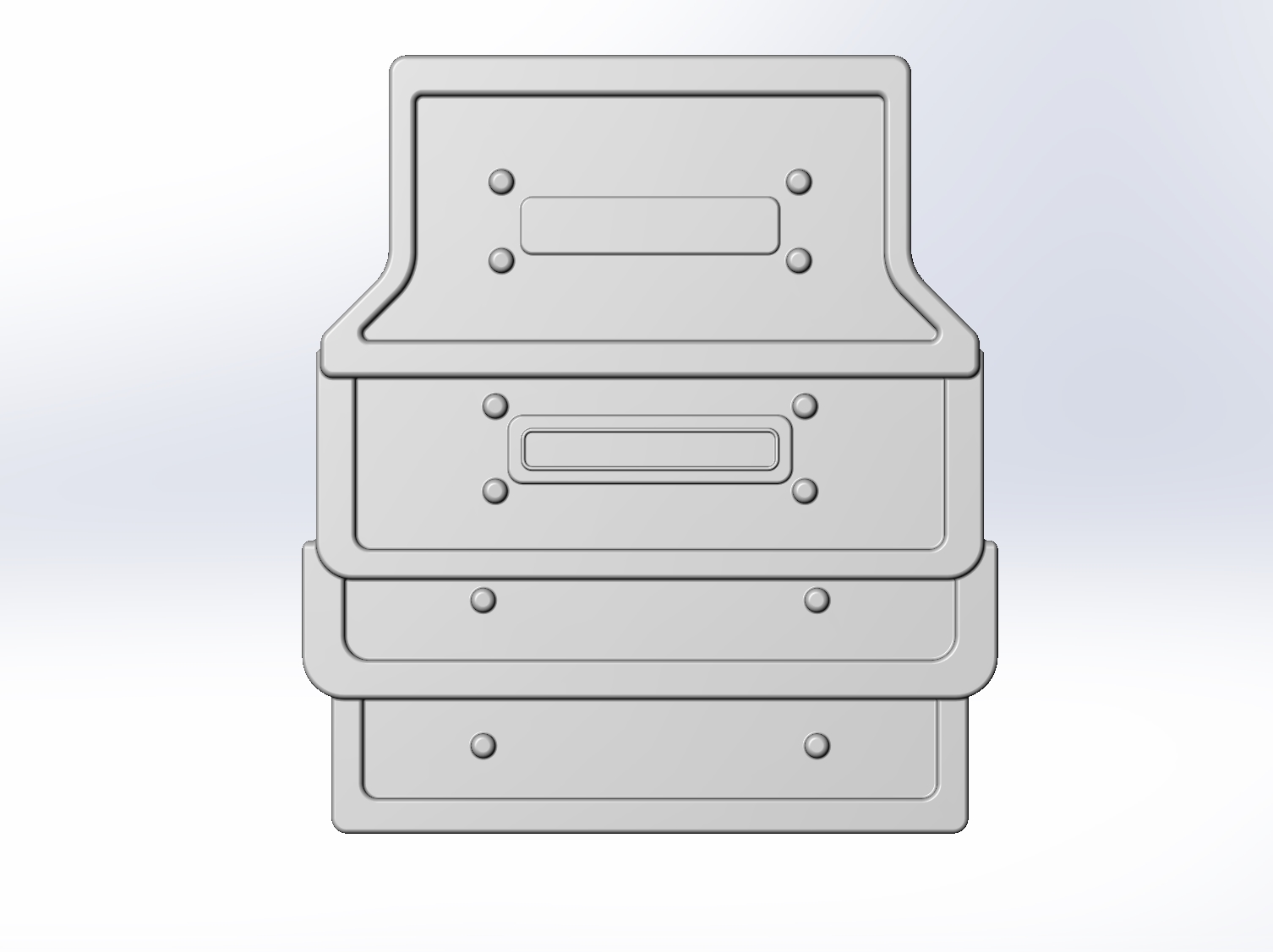 STL file ALIEN Spacesuit Chestplate Piece 👽・3D printable model to ...