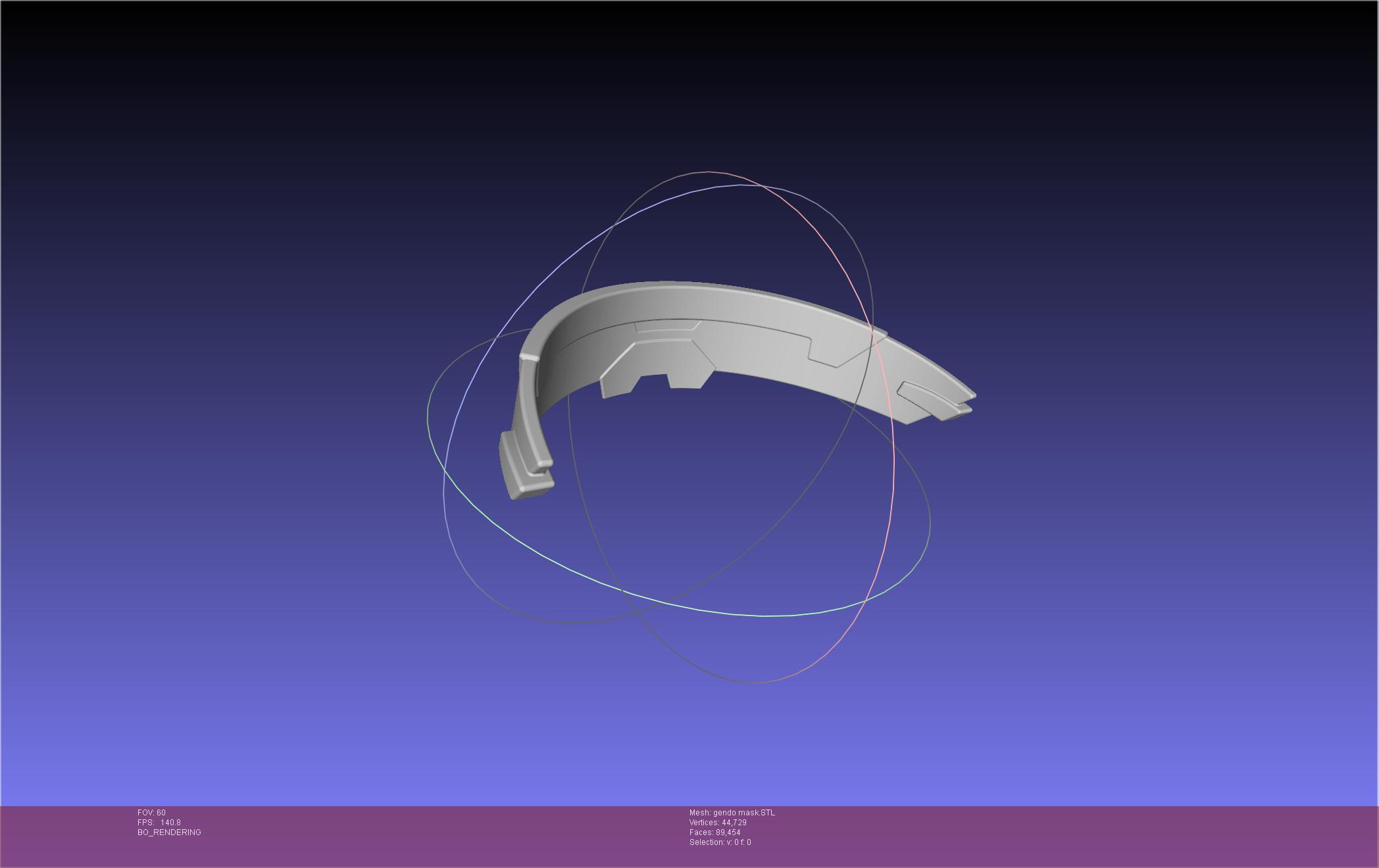 STL file Evangelion Rebuild Gendo Mask Printable Model 👾 (OBJ and STEP ...