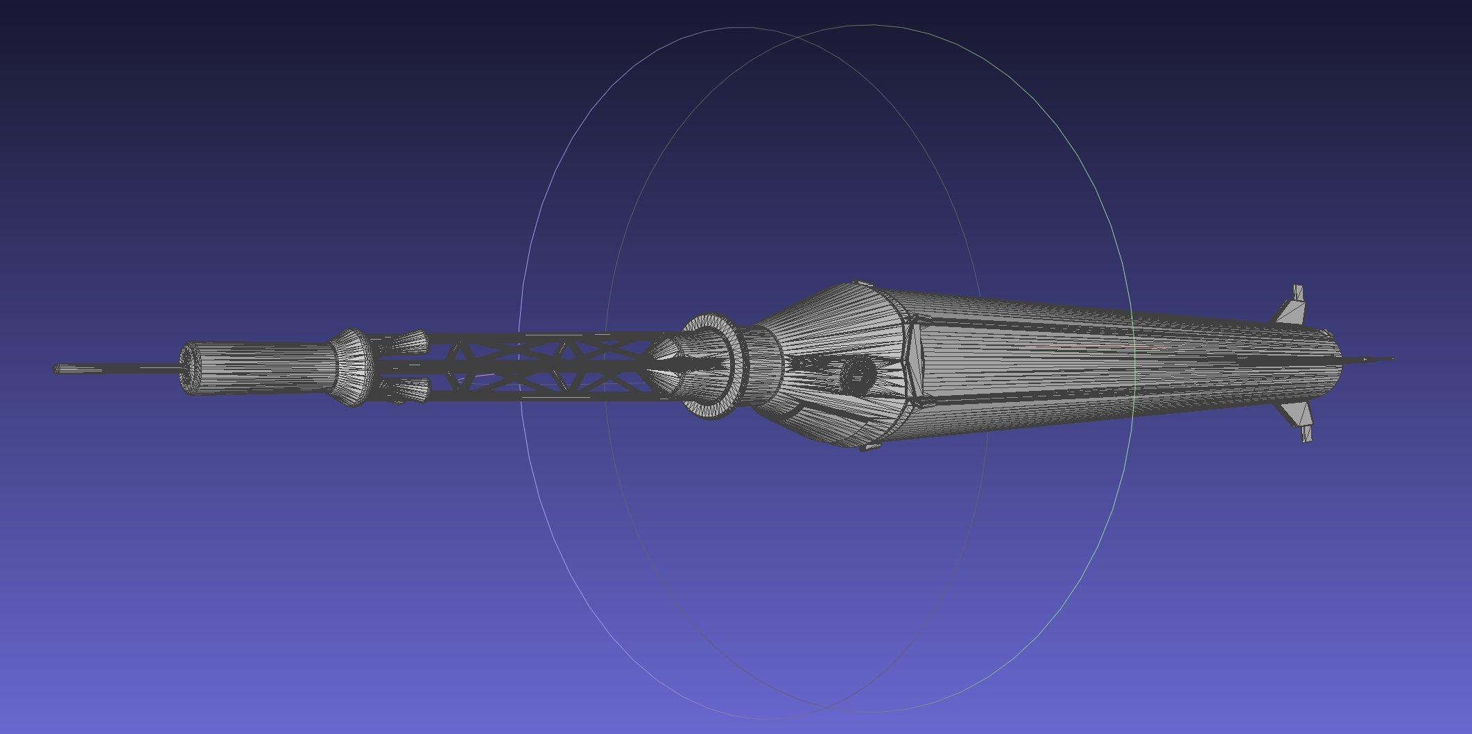 STL file Mercury-Redstone Rocket Printable Miniature 🚀 (OBJ, 3MF, DXF ...