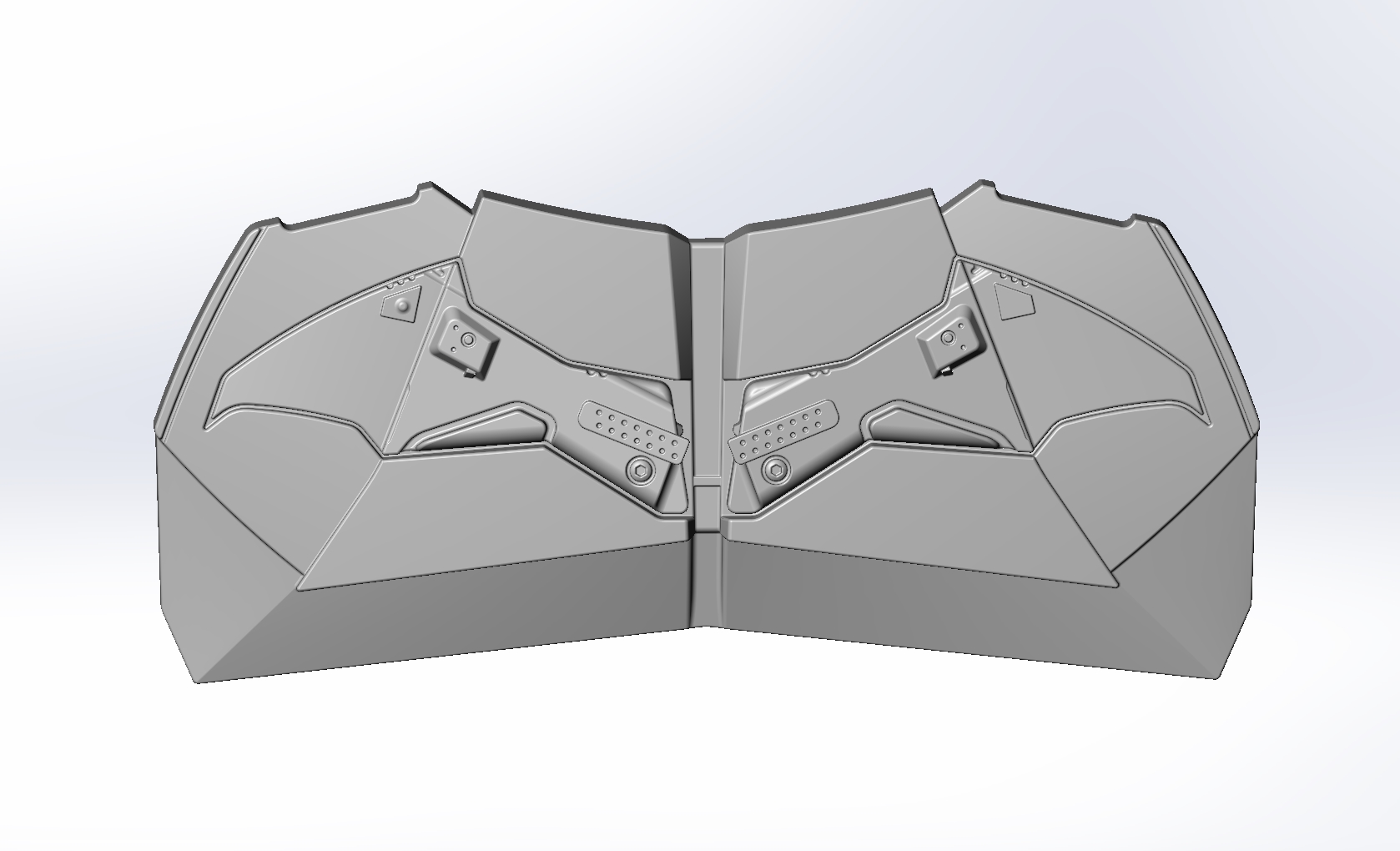 🎬 Batman Chestplate Design Printable Model・ STL File for 3D printing・Cults