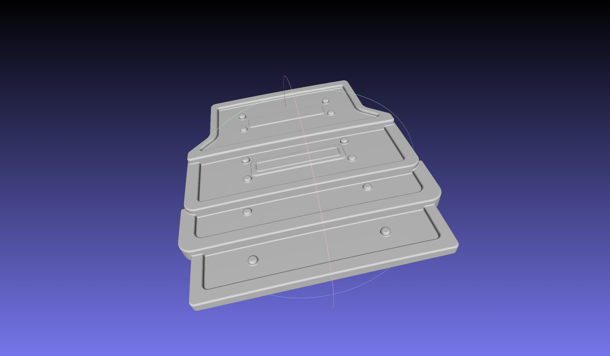 STL file ALIEN Spacesuit Chestplate Piece 👽・3D printable model to ...