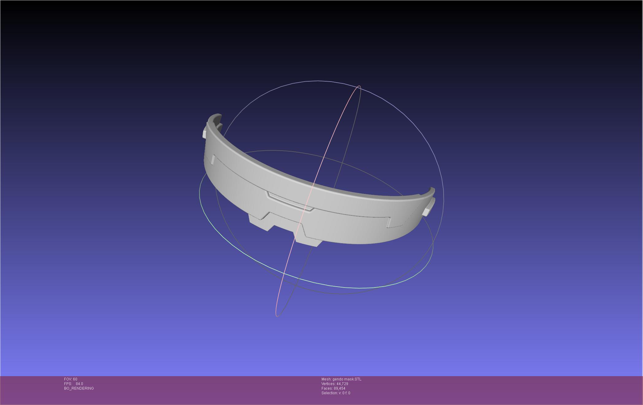 Archivo STL Modelo imprimible Evangelion Rebuild Gendo Mask 👾 (OBJ y ...