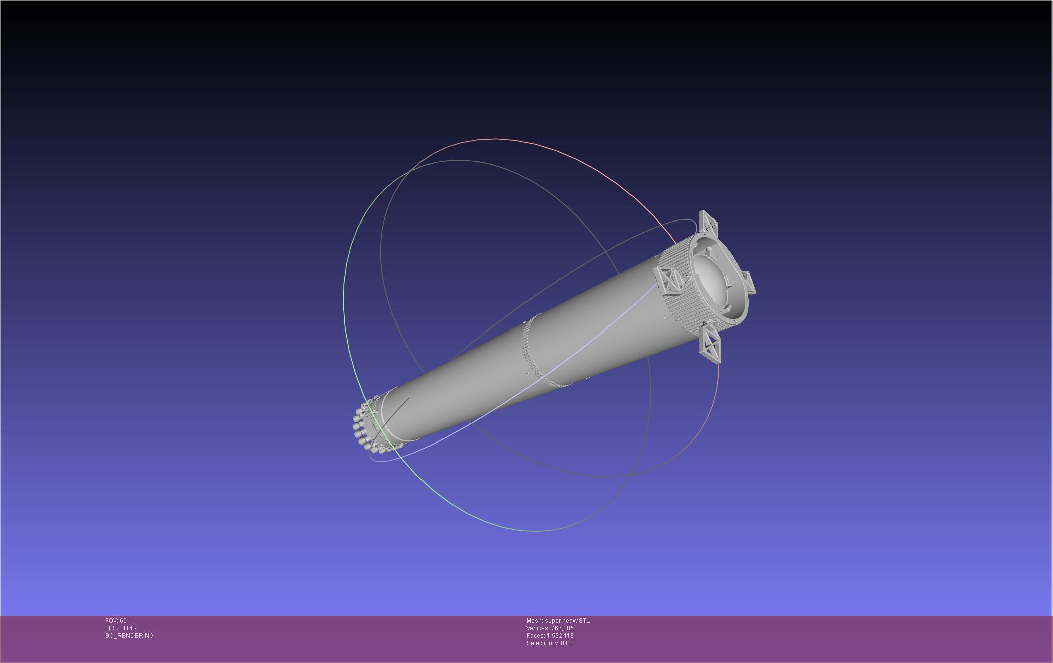 STL file Space X Super Heavy Booster Printable Model 🛰・3D printer ...