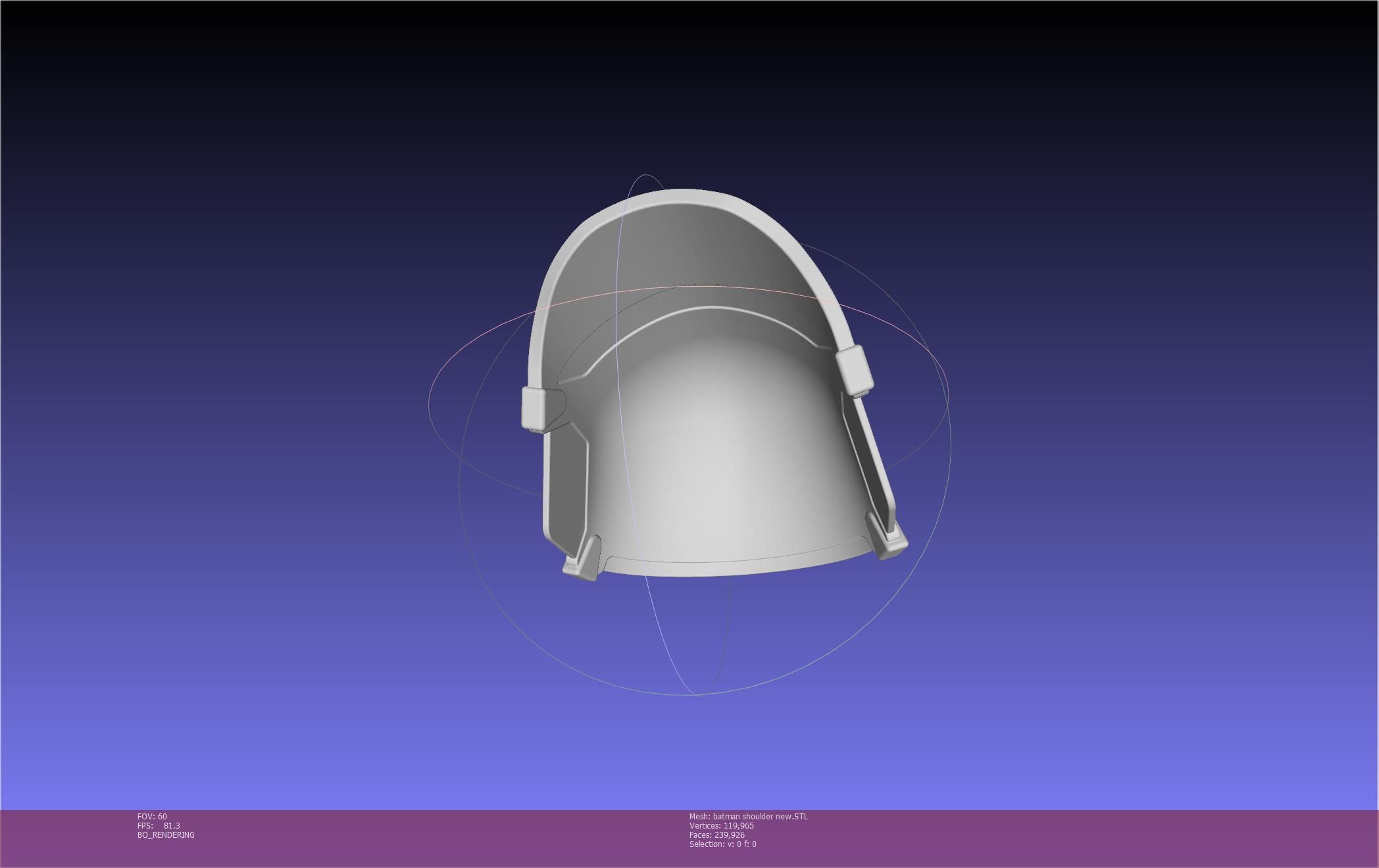 STL file New Batman Shoulder 🆕 (OBJ, 3MF, DXF, and STEP)・Model to ...