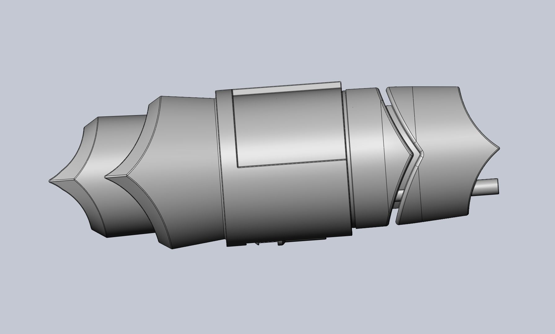 🔫 RWBY Ember Celica Yangs Shotgun Gauntlet Model・ STL File for 3D ...