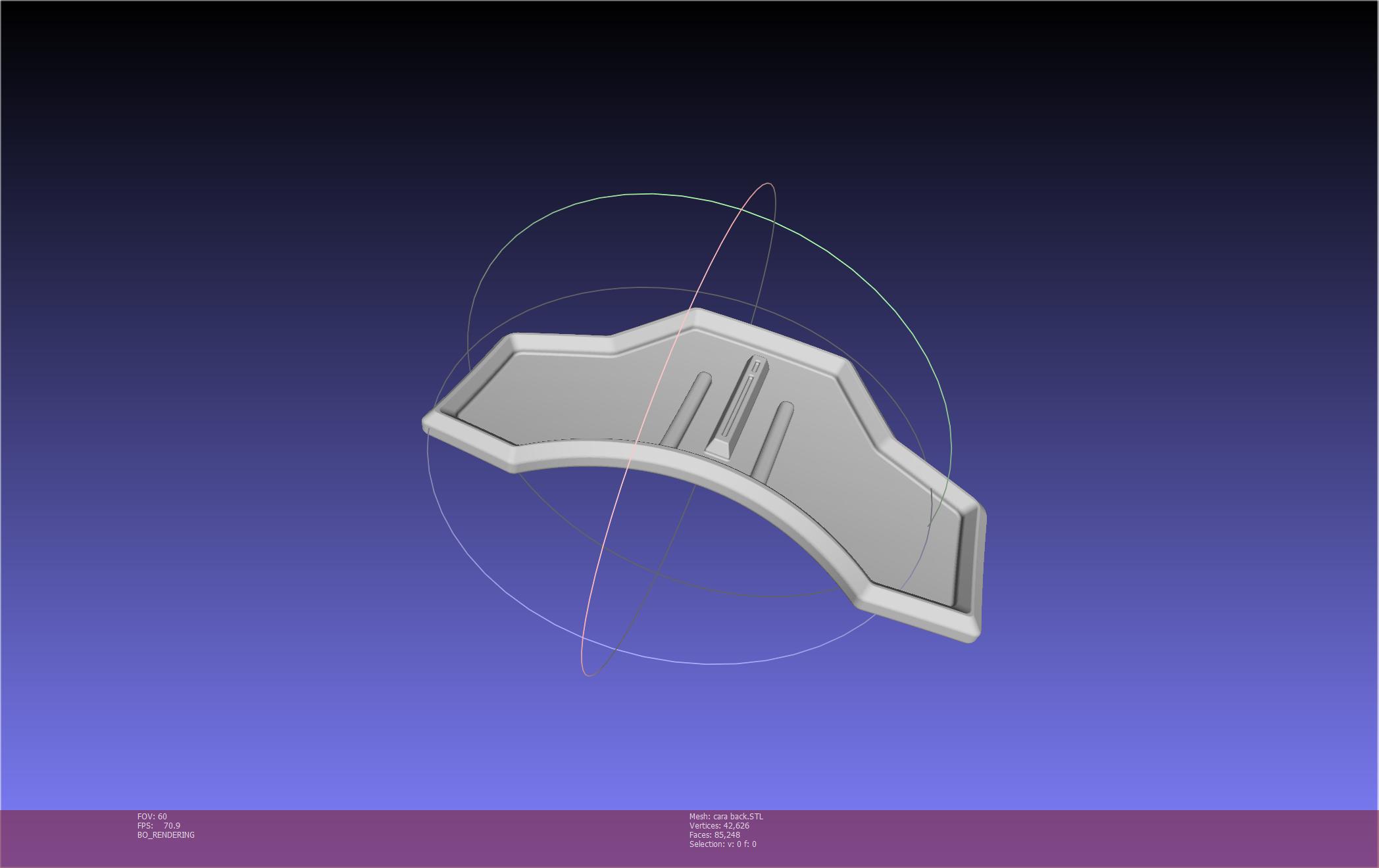 STL file Star Wars Mandalorian Cara Dune Back Armor ⭐ (OBJ, 3MF, DXF ...