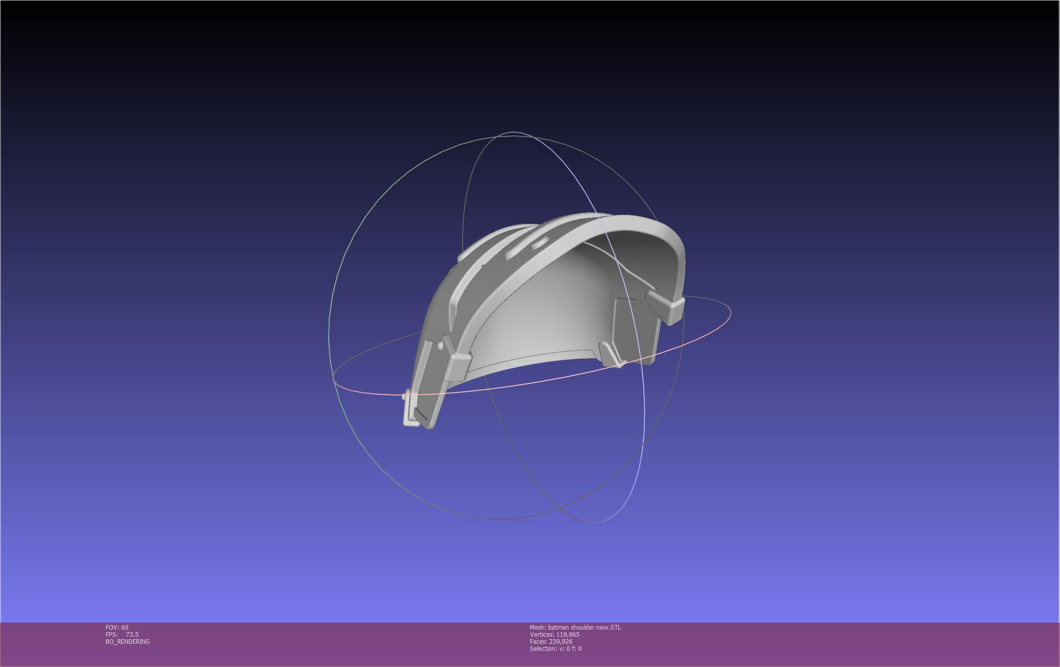 STL file New Batman Shoulder 🆕 (OBJ, 3MF, DXF, and STEP)・Model to ...
