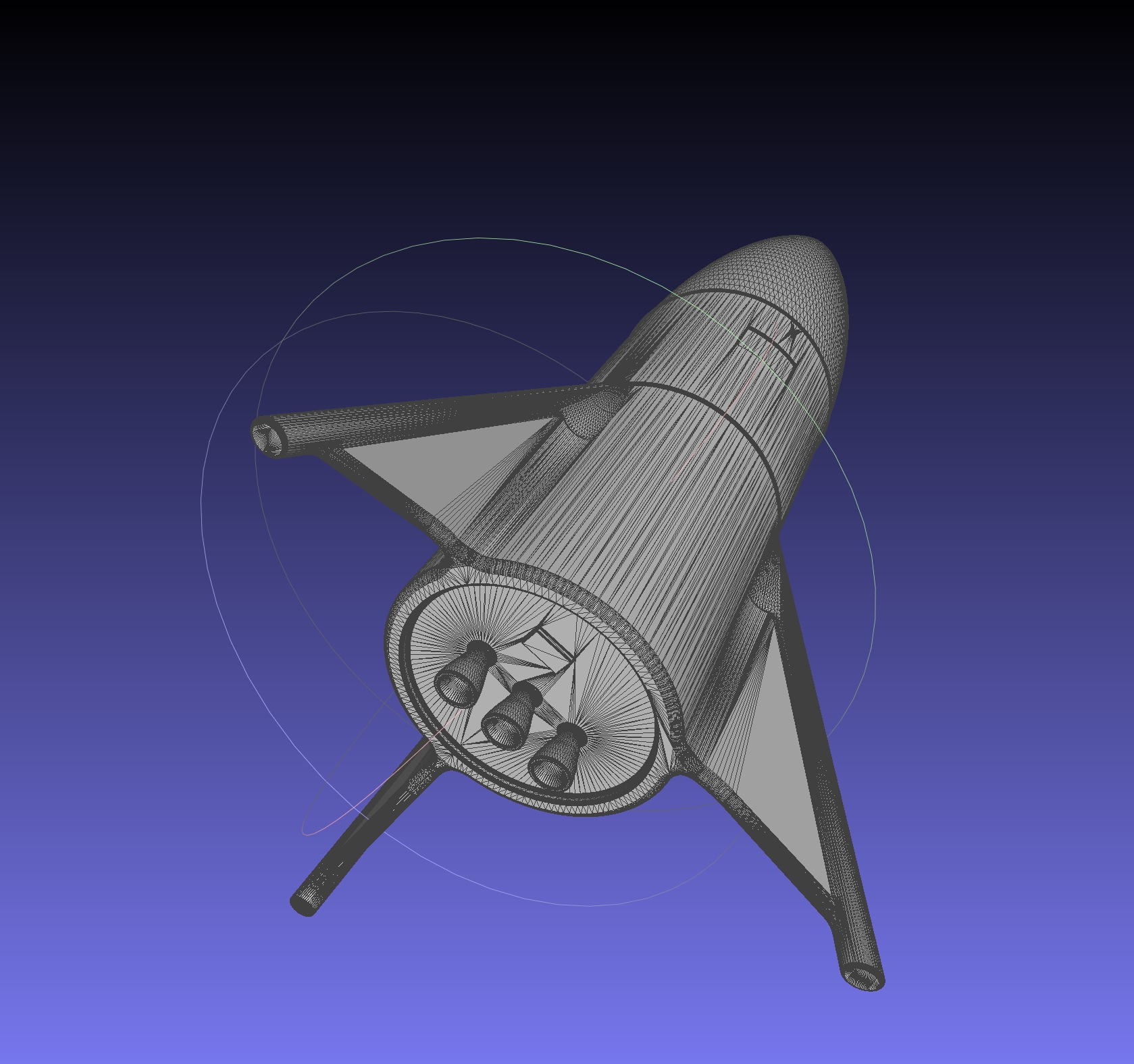 🛰 Space X Starhopper First Prototype・ STL File for ・Cults