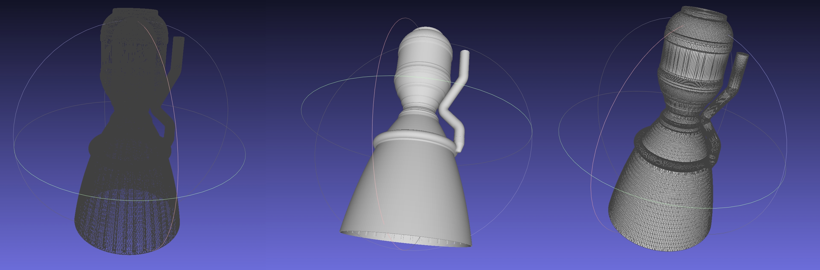 STL file Space-X Merlin 1D Rocket Engine Printable Desk 🚀 (OBJ)・3D ...
