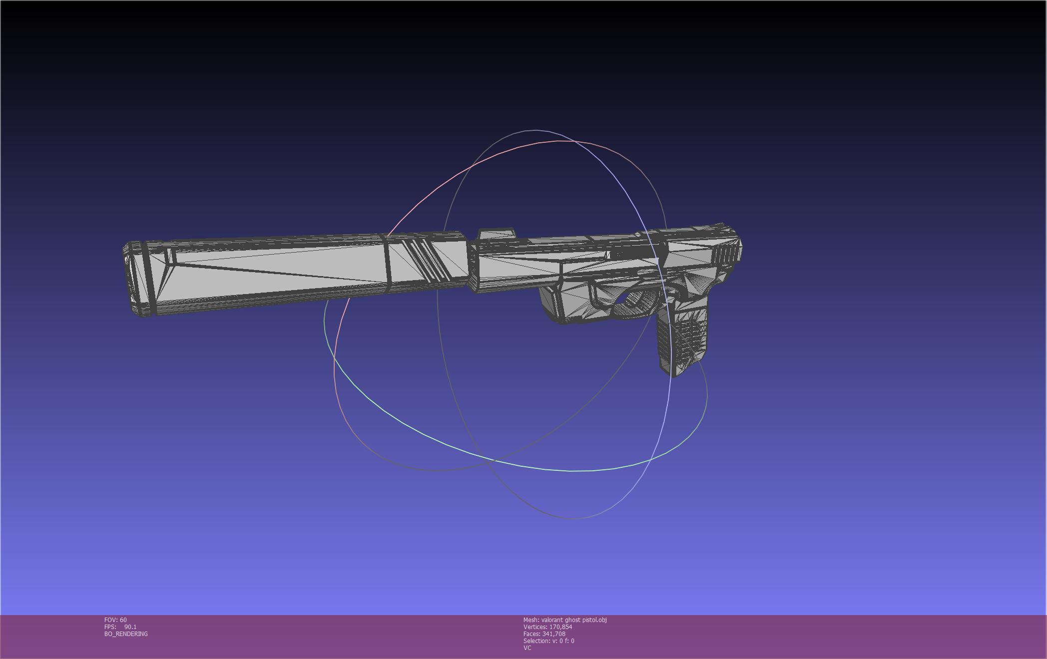 STL file Valorant Ghost Pistol Basic Model 👻 (OBJ, DXF, and STEP)・3D ...