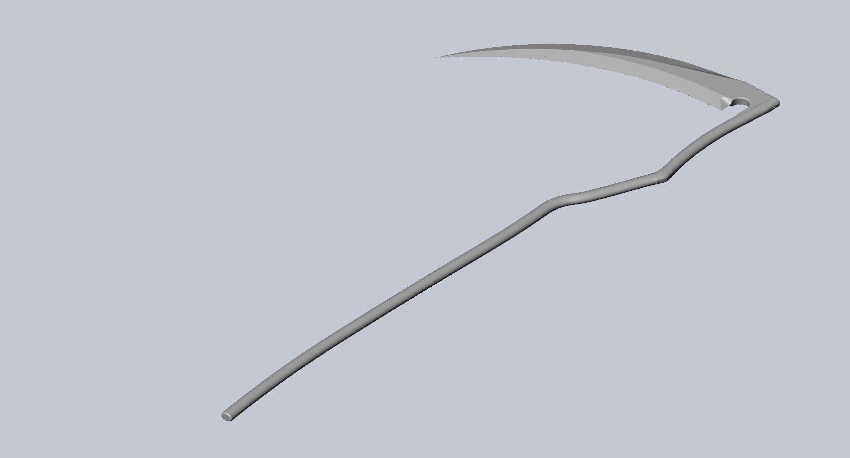 STL file Durarara Celty Scythe Model 🔫 (OBJ, 3MF, DXF, and STEP)・3D ...