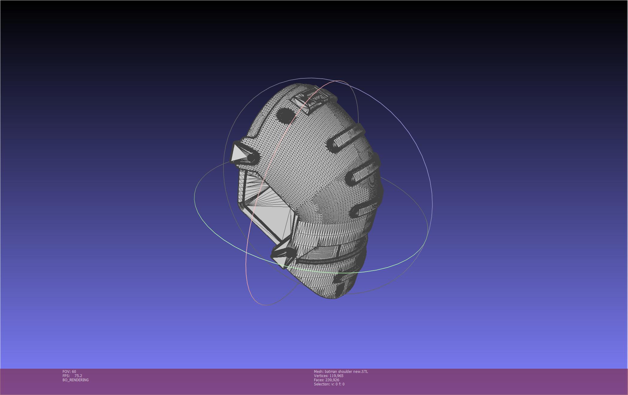STL file New Batman Shoulder 🆕 (OBJ, 3MF, DXF, and STEP)・Model to ...