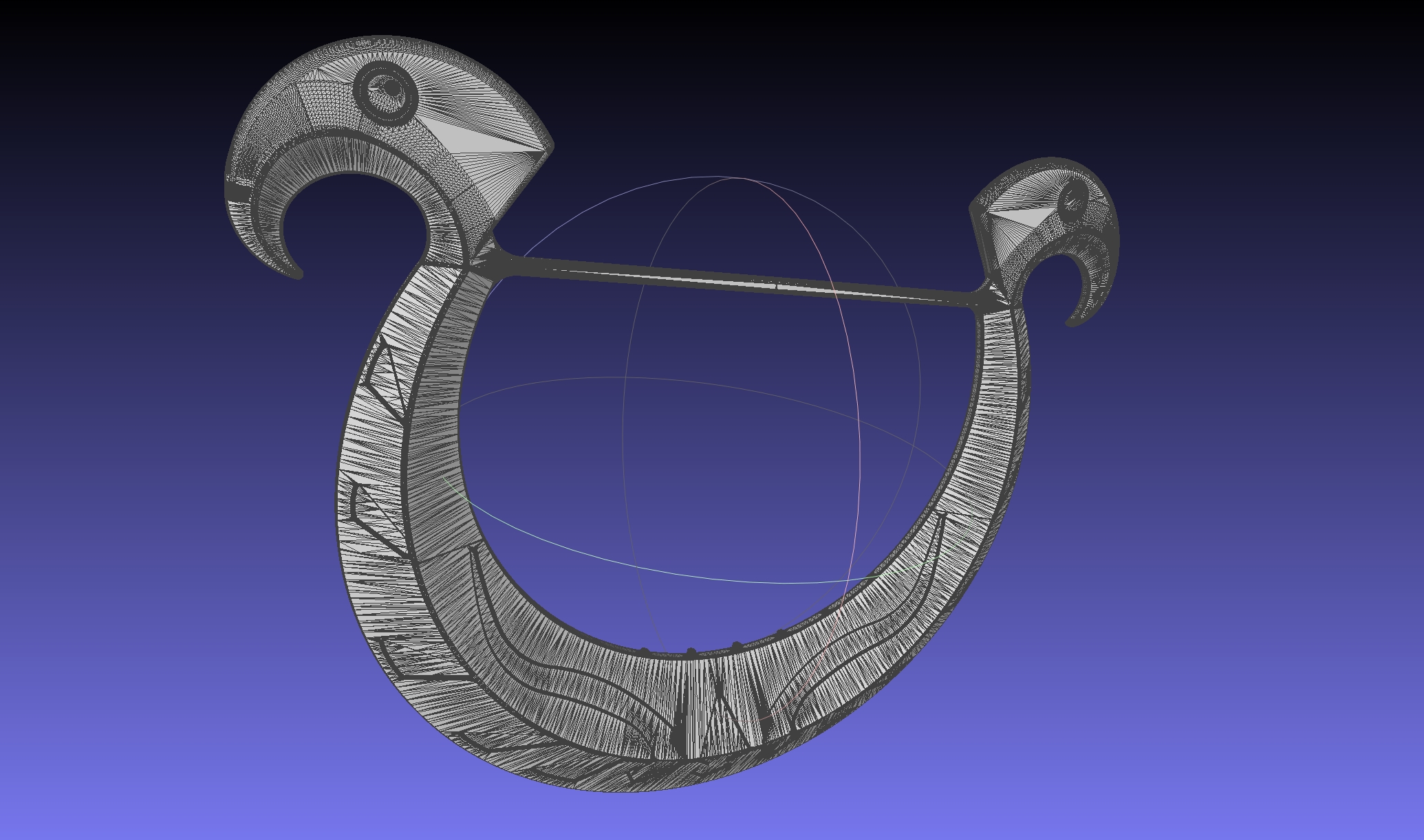 🎮 Zelda Goddess Harp・ STL File for 3D printing・Cults