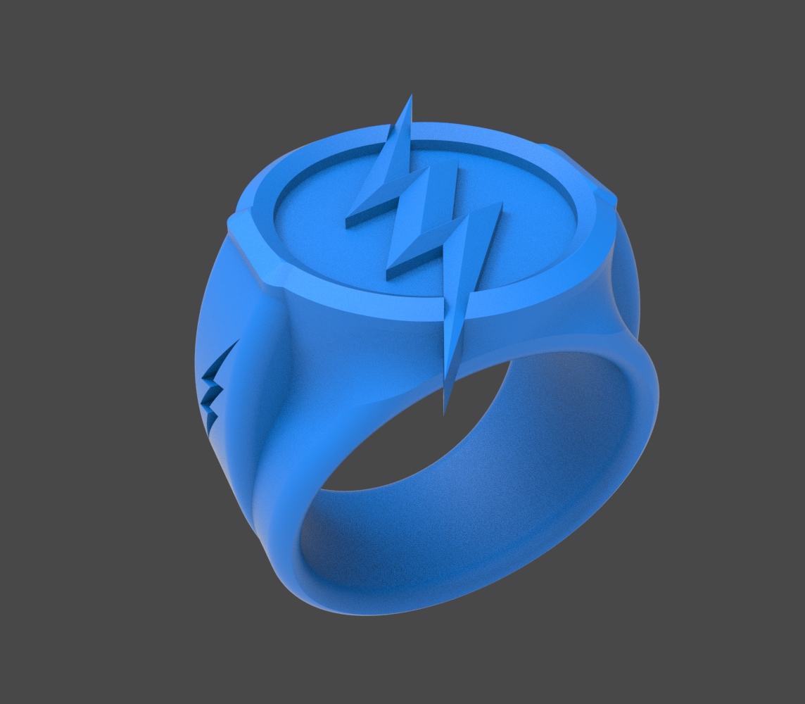 💍 Flash Ring・Free STL File for ・Cults