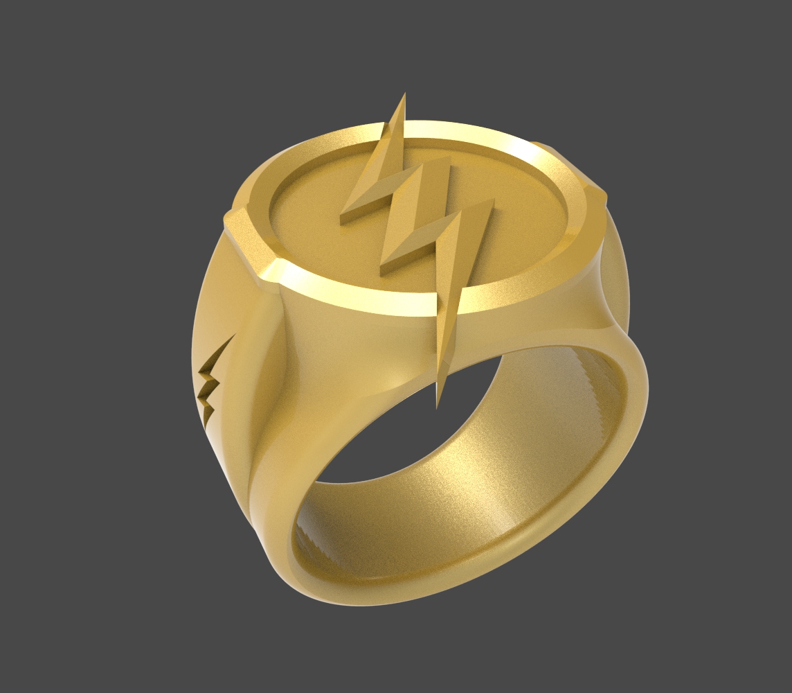 💍 Flash Ring・Free STL File for ・Cults