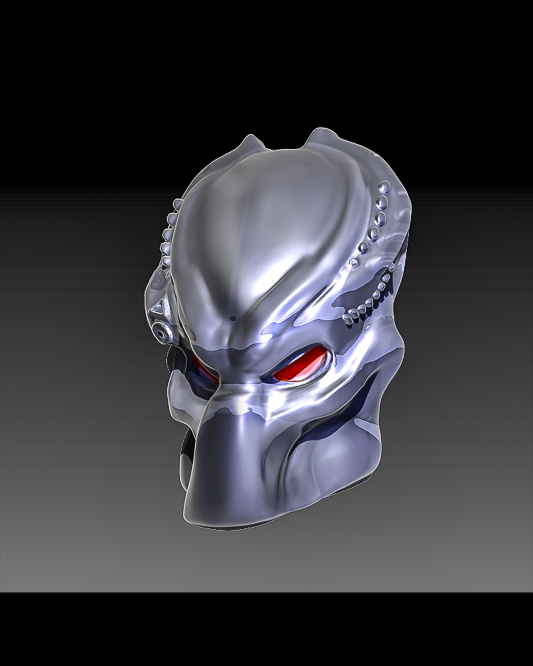 🗝️ PREDATOR KEYCHAIN・Free OBJ File for ・Cults