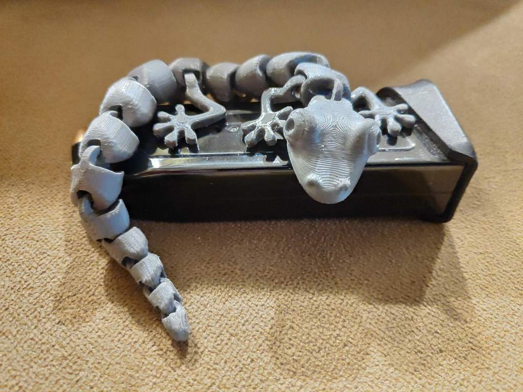 3D printing Articulated Lizard v2・Cults