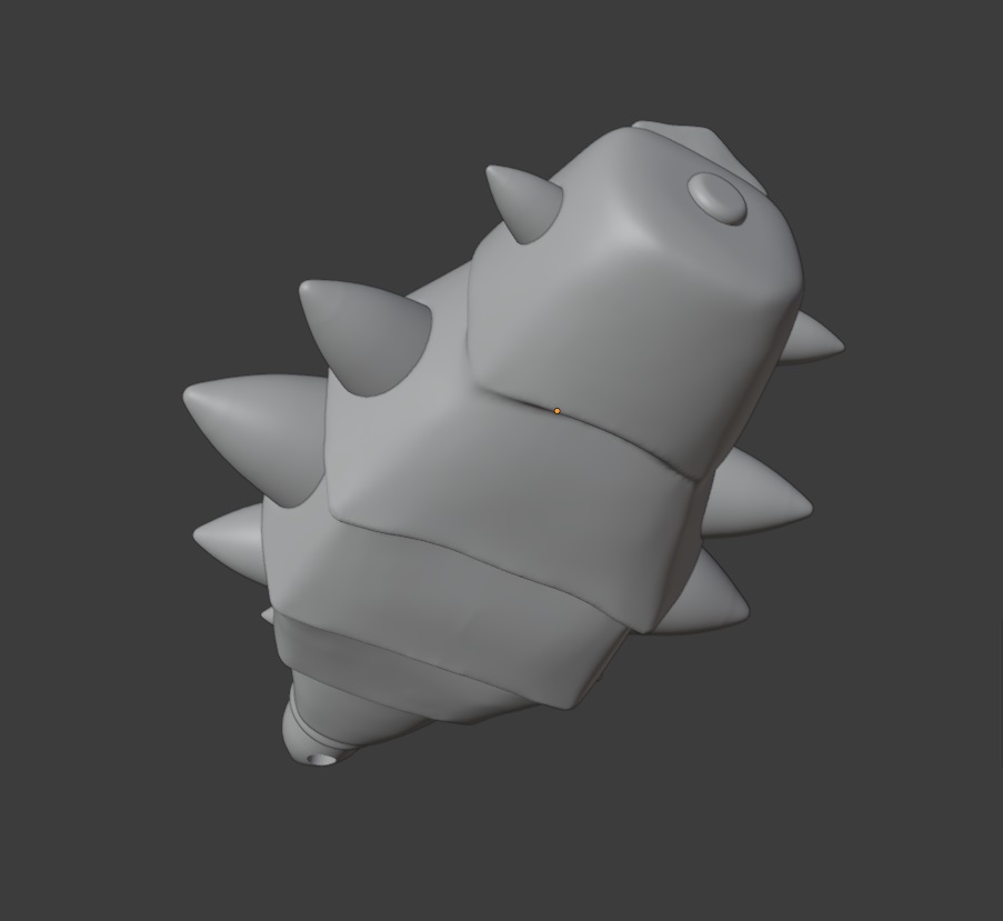 STL file rathalos tail from monster hunter tail of rathalos 👹 ・3D print ...