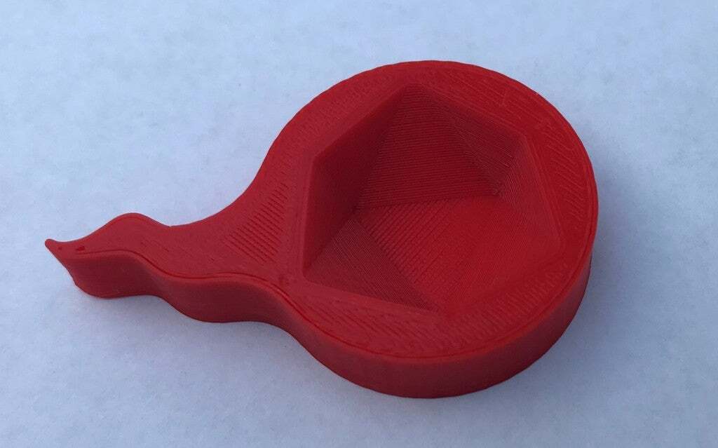 Free STL file D&D d20 Holder with separate flame 🔥 ・Object to download ...