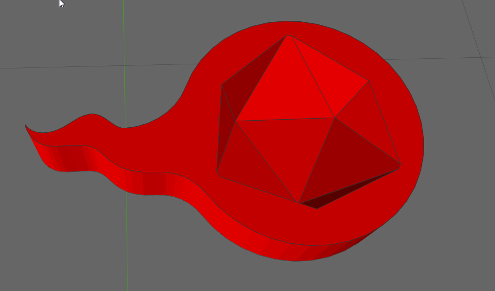 Free STL file D&D d20 Holder with separate flame 🔥 ・Object to download ...