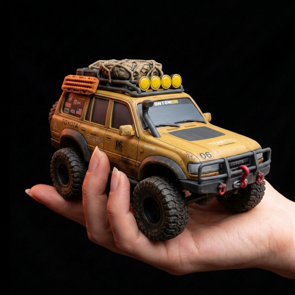 📁 Enhanced Off-Road SUV 3D Printable STL File - Detailed 4x4 Overland ...