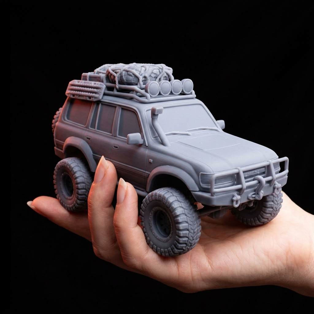 📁 Enhanced Off-Road SUV 3D Printable STL File - Detailed 4x4 Overland ...