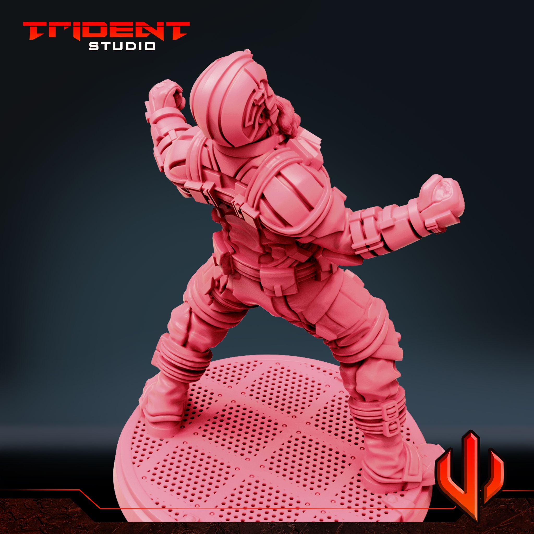 🛡️ RED GUARDIAN NO SHIELD・ 3D File for 3D printing・Cults