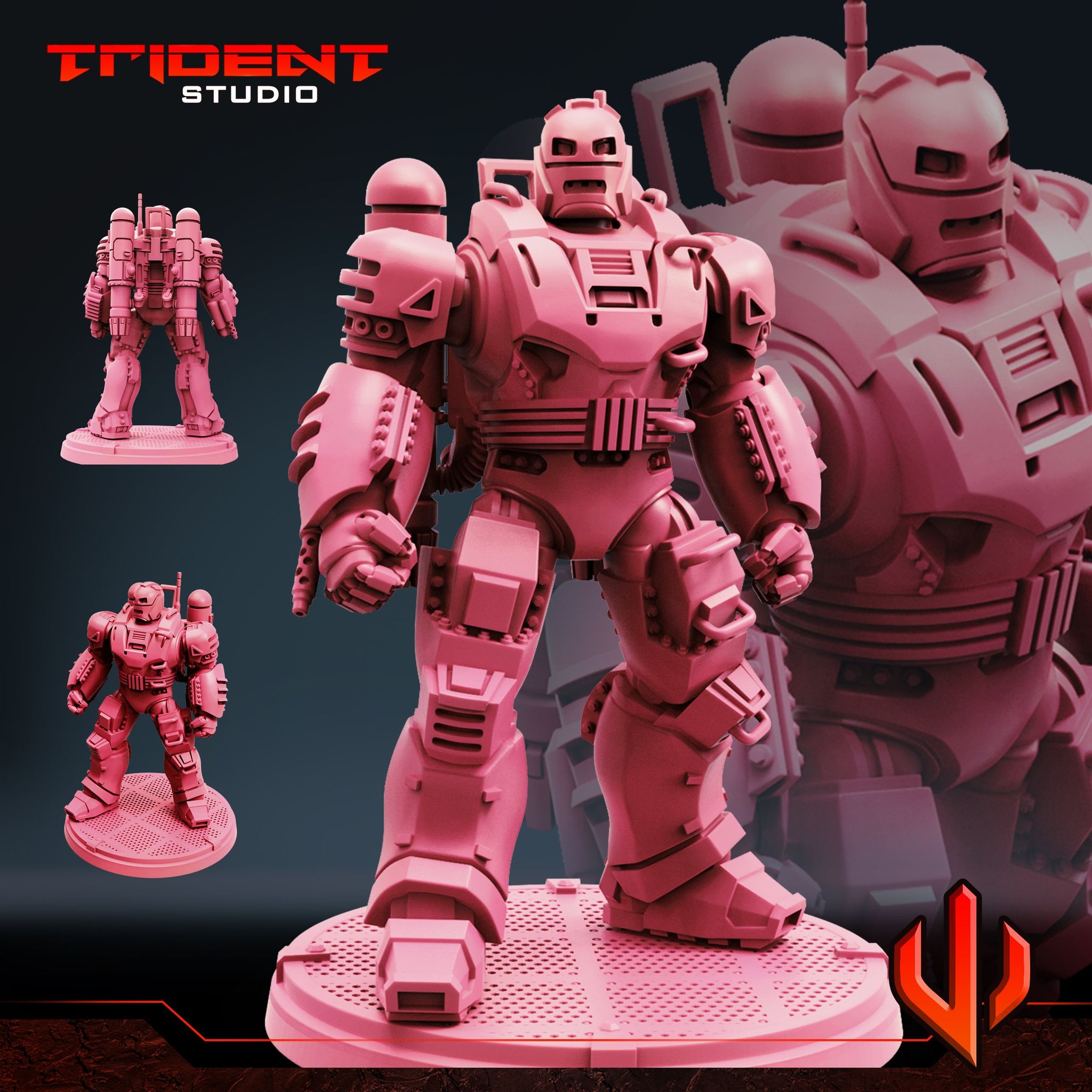 🎲 HYDRA STOMPER・ 3D File for 3D printing・Cults