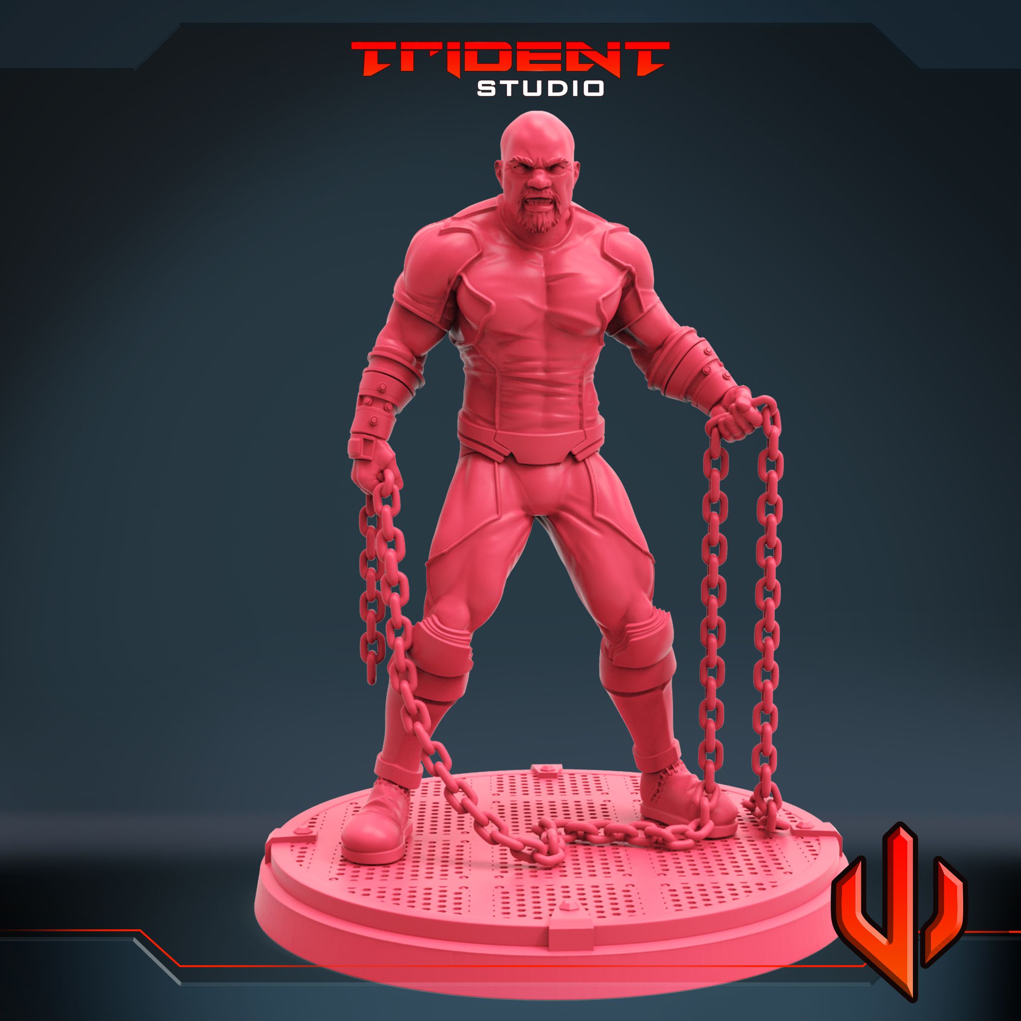 Archivo 3D LUKE CAGE 🎨・Idea de impresión 3D para descargar・Cults
