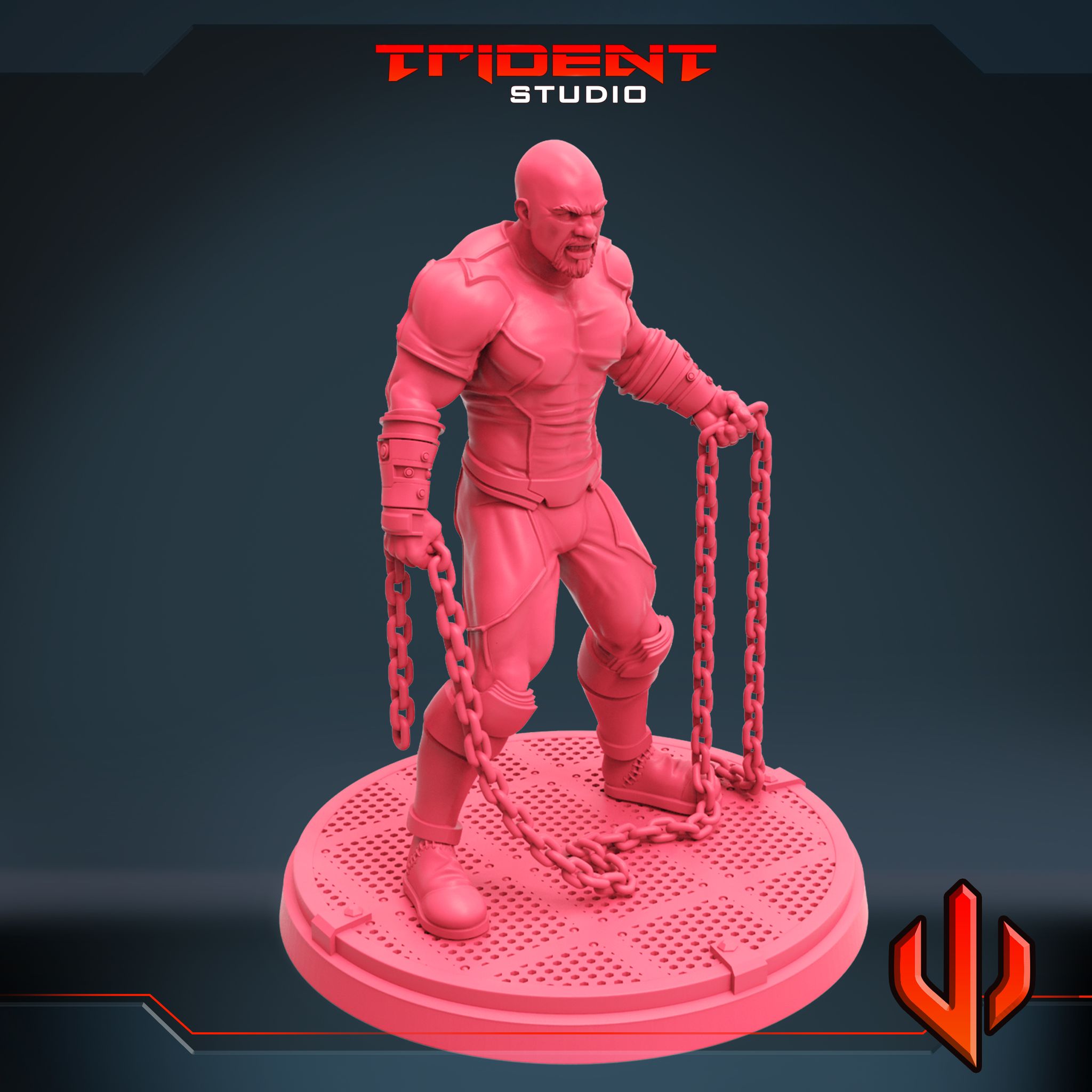 Archivo 3D LUKE CAGE 🎨・Idea de impresión 3D para descargar・Cults