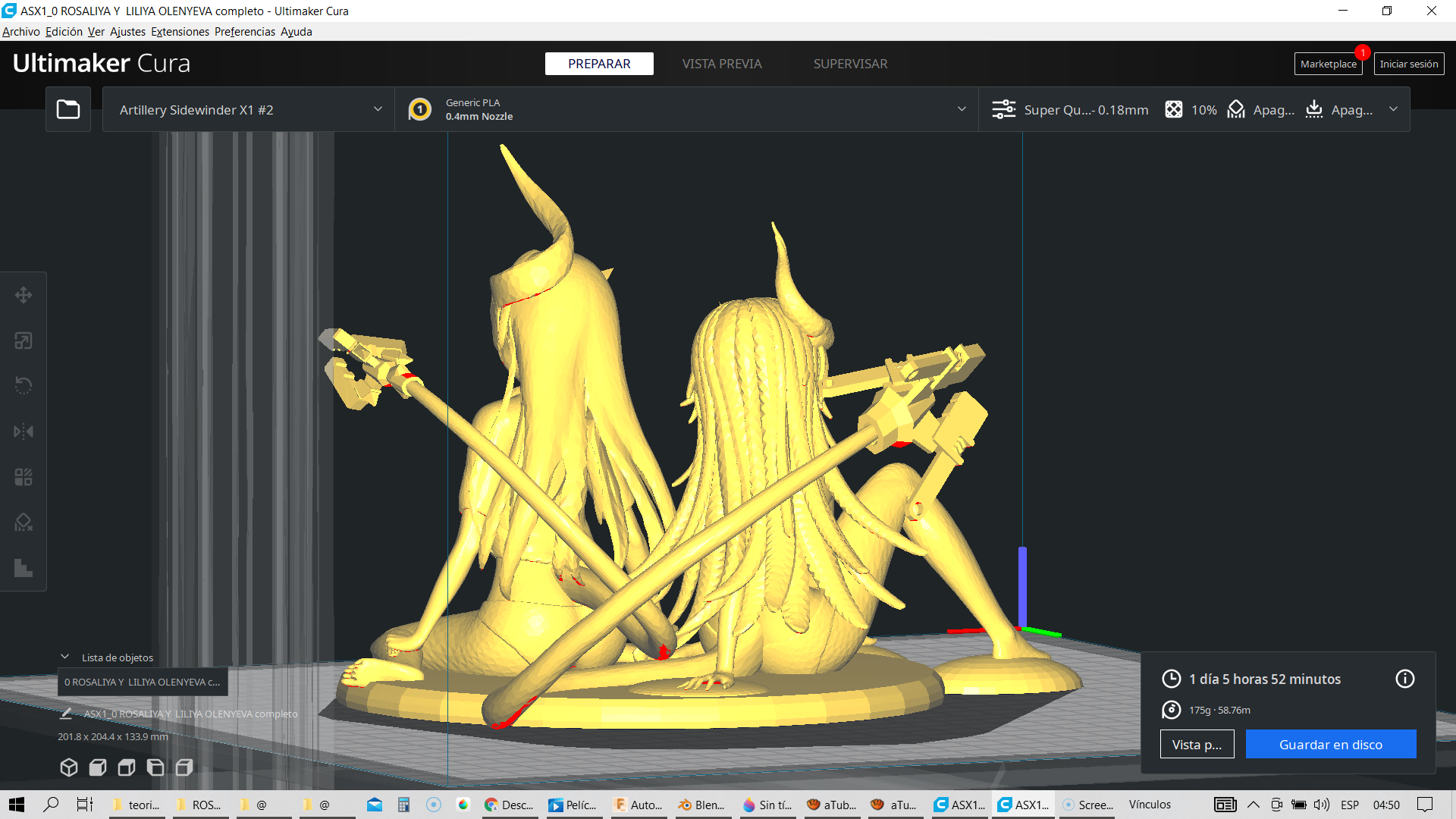 🥉 Anime - Rosaliya and Liliya from Honkai Impact 3rd・ 3D File for ・Cults