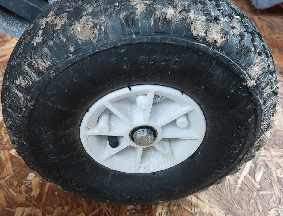 🛞 Disc wheel (Wheel hub, wheel rim) for 275mm tires・Free 3D File for ・Cults