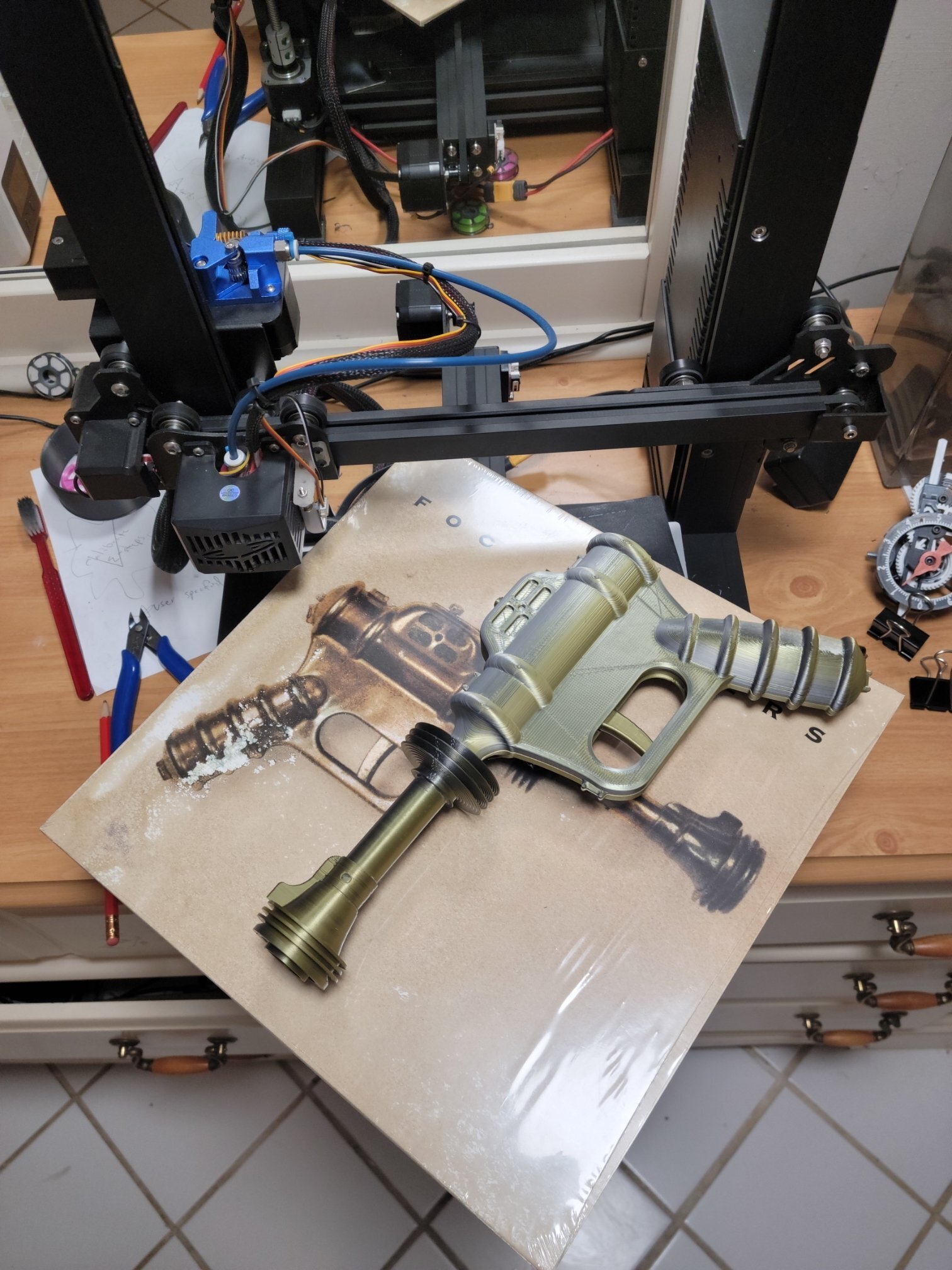 3D print Buck Rogers Atomic Disintegrator Pistol・Cults