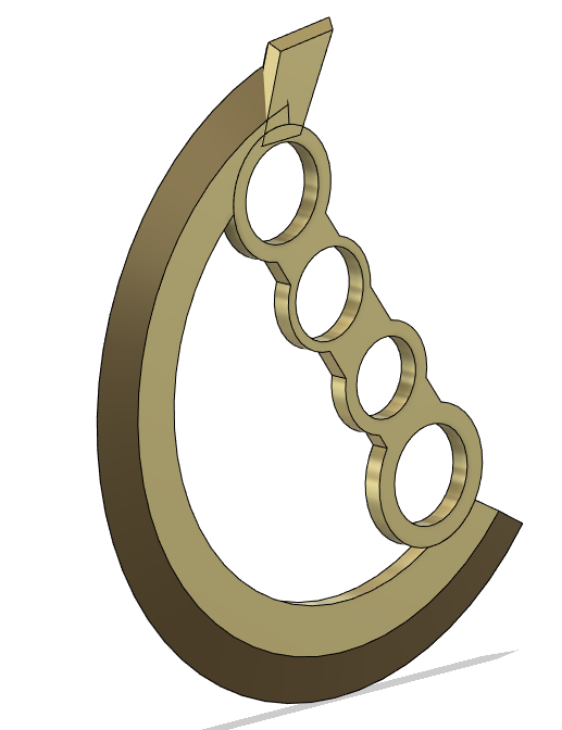 Free 3D file Circular melee weapon 🔫・Model to download and 3D print・Cults