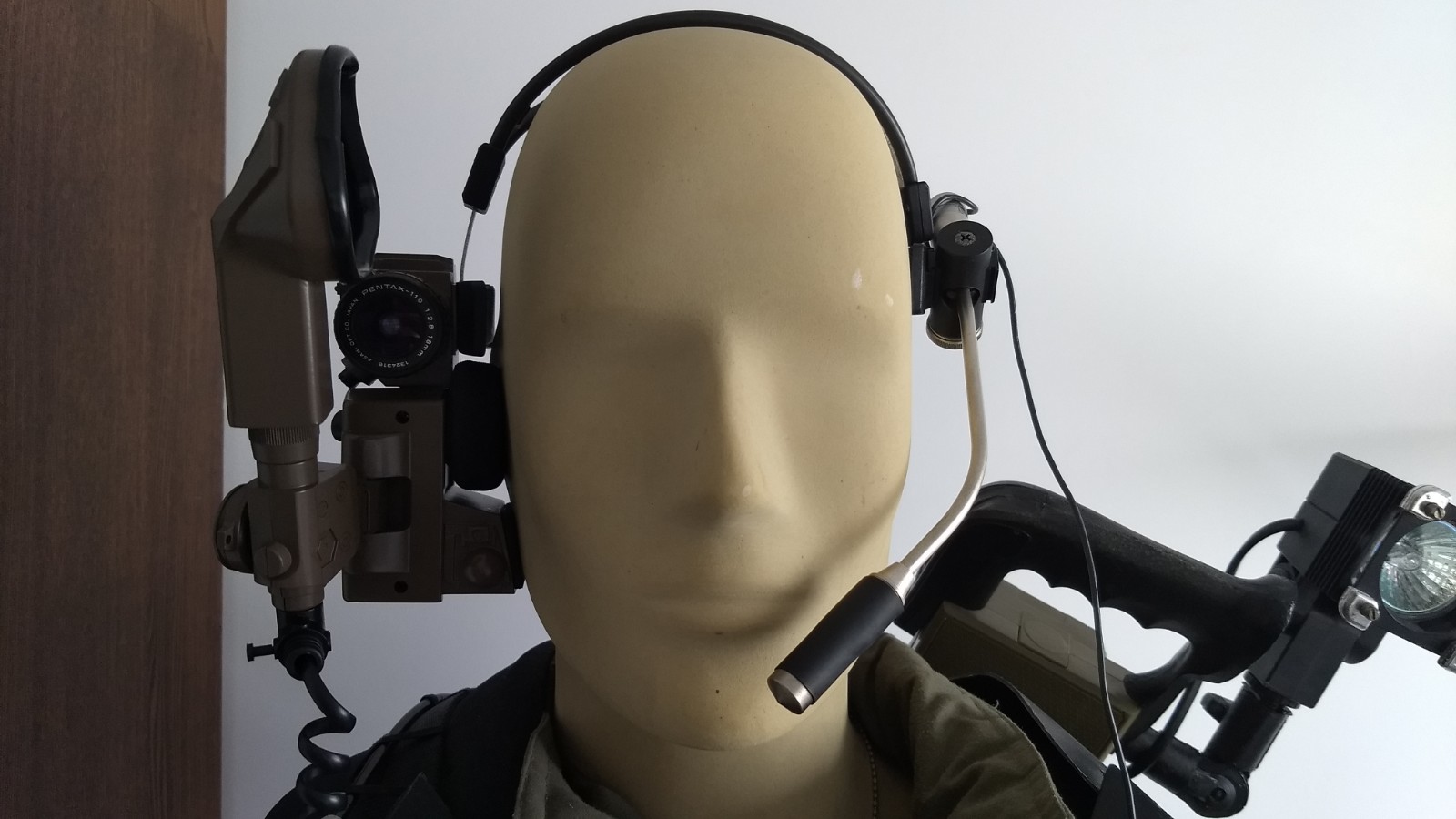 3D printed USCM headset IR viewfinder camera M56 smartgun 3d Colonial ...