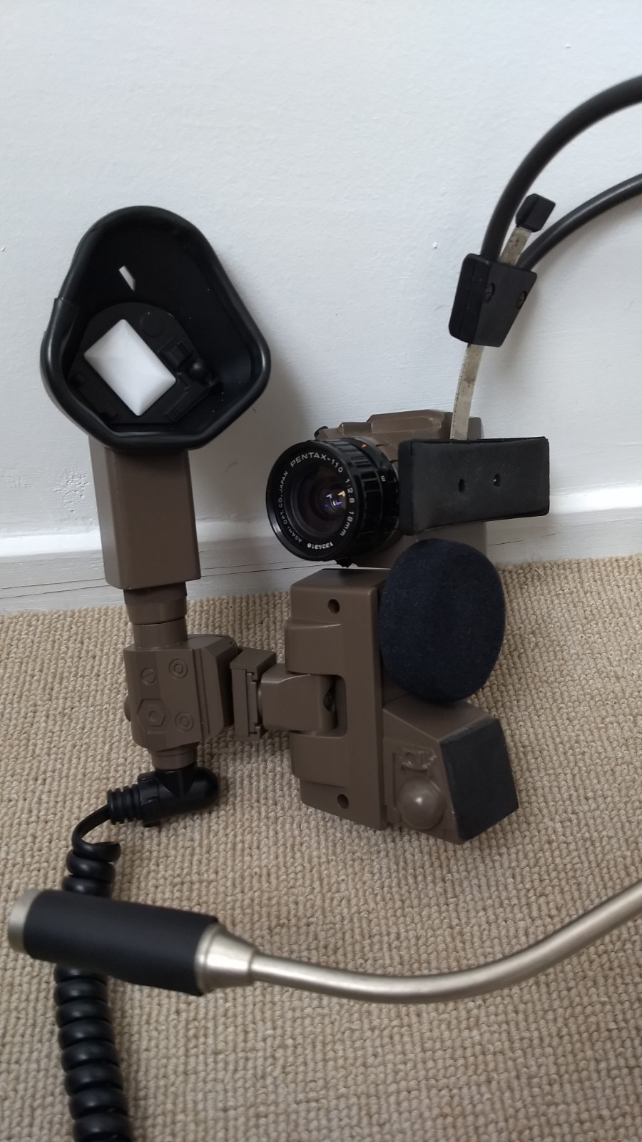 3D printed USCM headset IR viewfinder camera M56 smartgun 3d Colonial ...