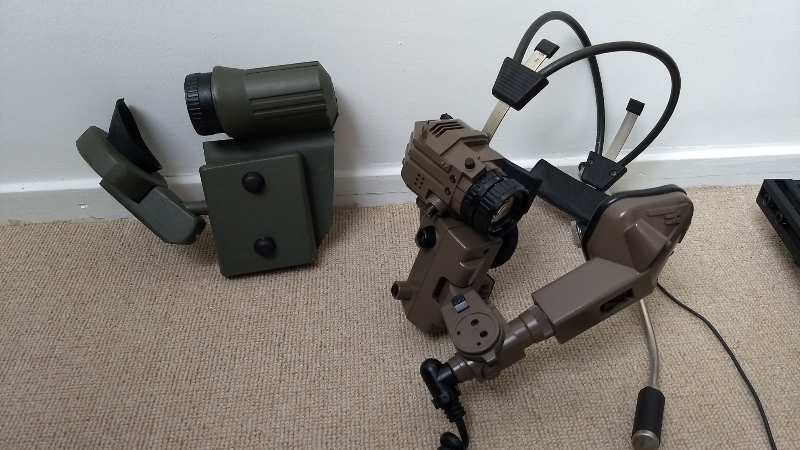 3D printed USCM headset IR viewfinder camera M56 smartgun 3d Colonial ...