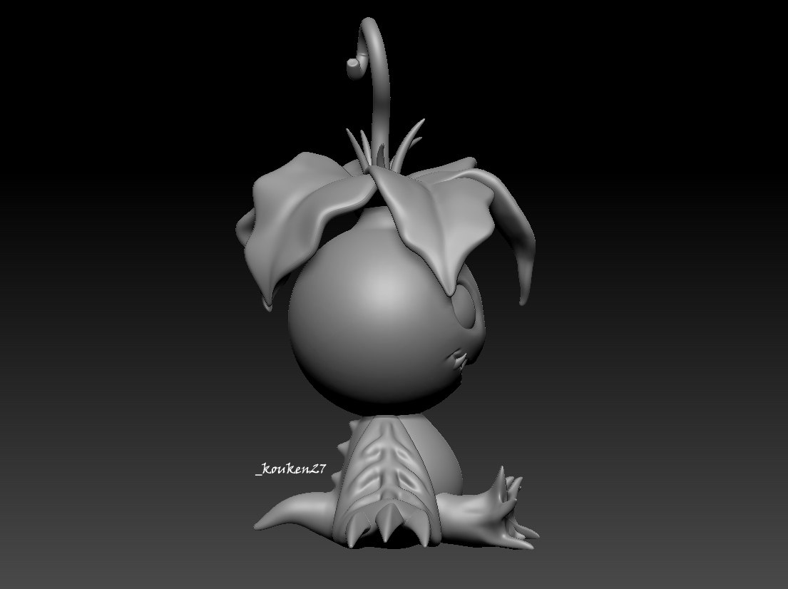 STL file Palmon 🐉・Model to download and 3D print・Cults