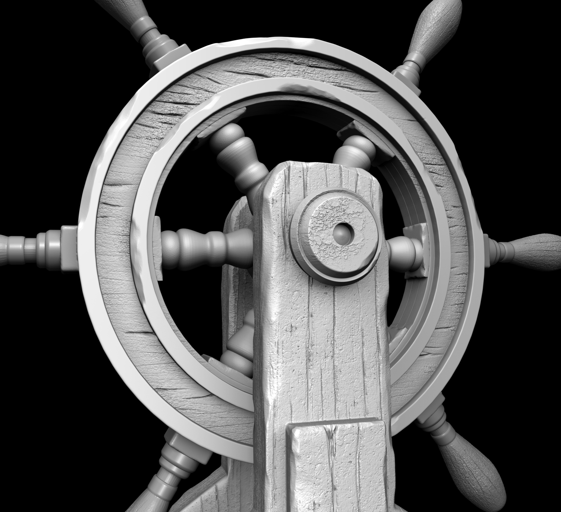 STL file Ship's rudder 🛥️ (OBJ)・3D print design to download・Cults