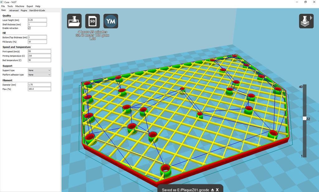 Free STL file PLA Z plate for R-CNC 🔧 ・3D printable design to download ...