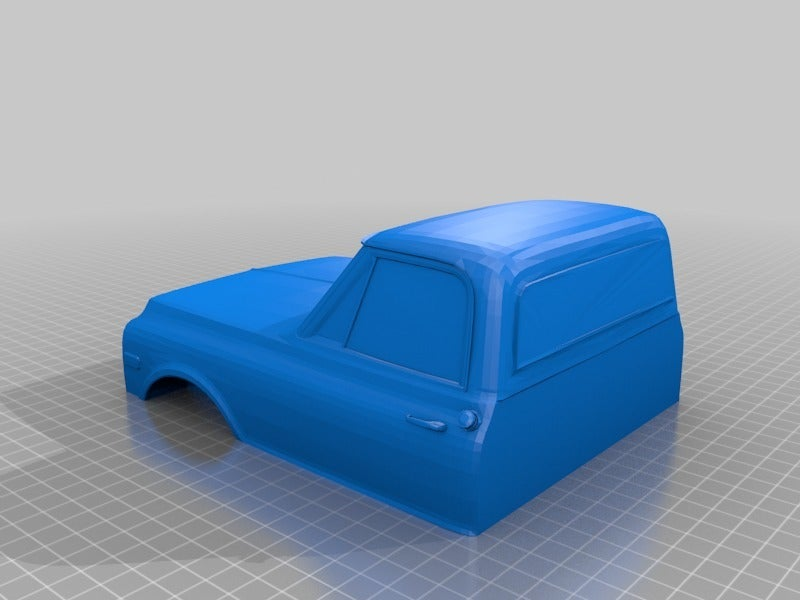 🚗 72 Chevy C10 pickup・Free STL File for ・Cults