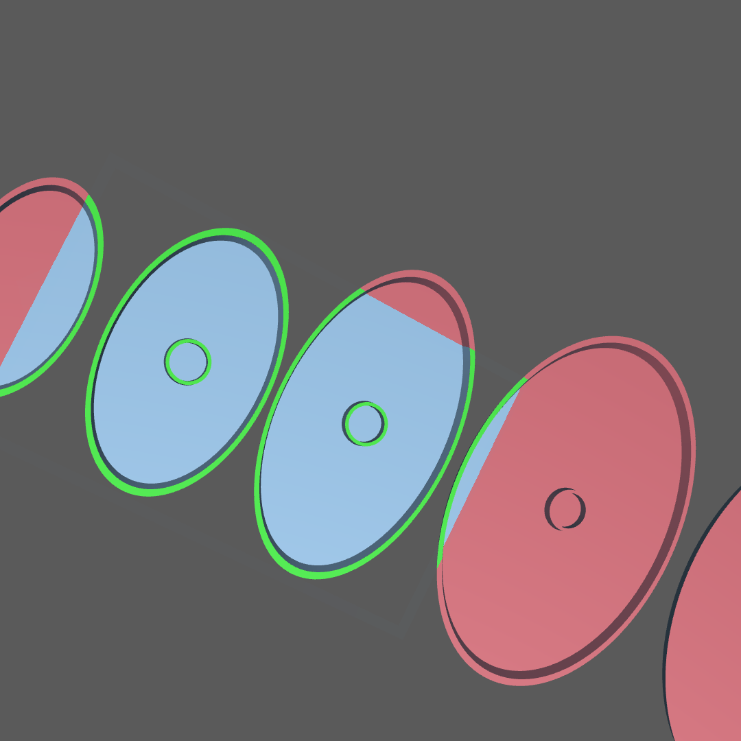🔨 Oval Miniature Bases - All Sizes・ STL File for ・Cults