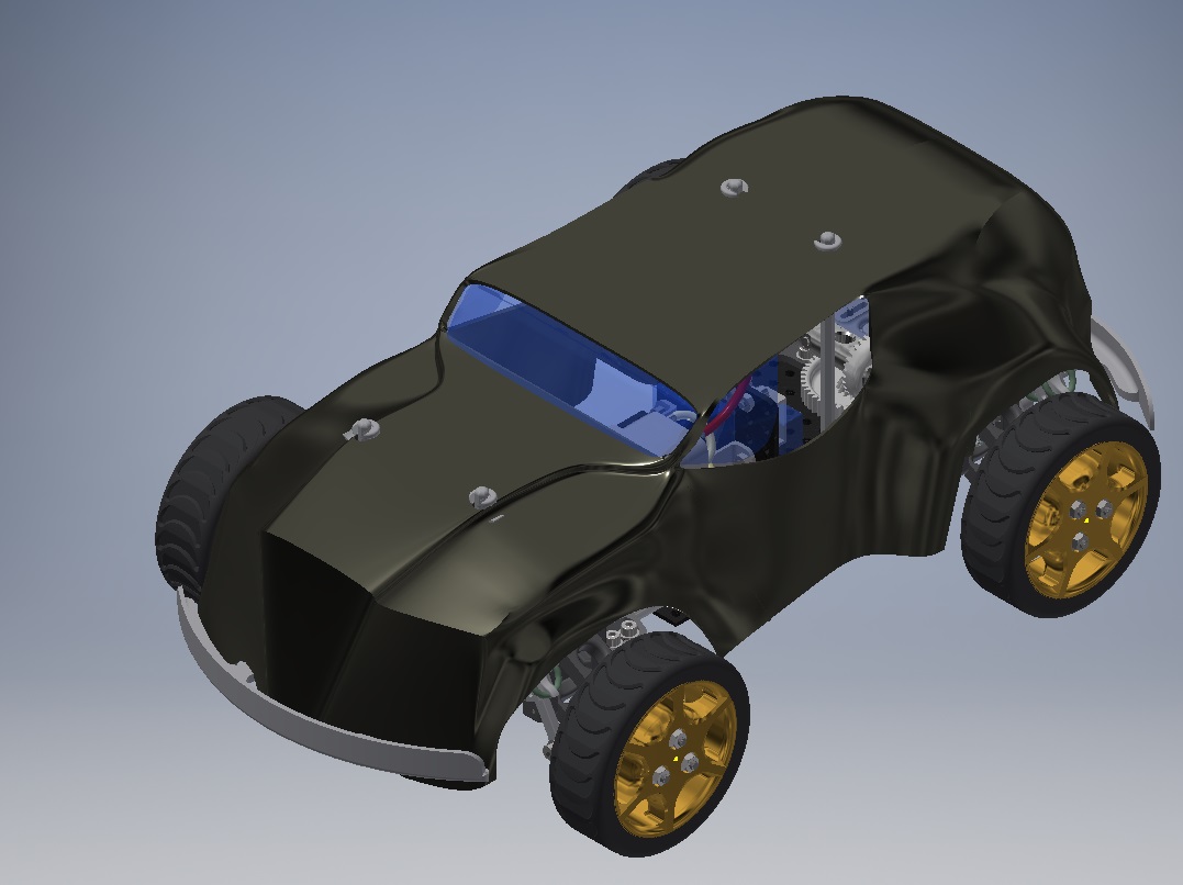 3D file Mostly Printed RC Car 🚗・3D printer design to download・Cults