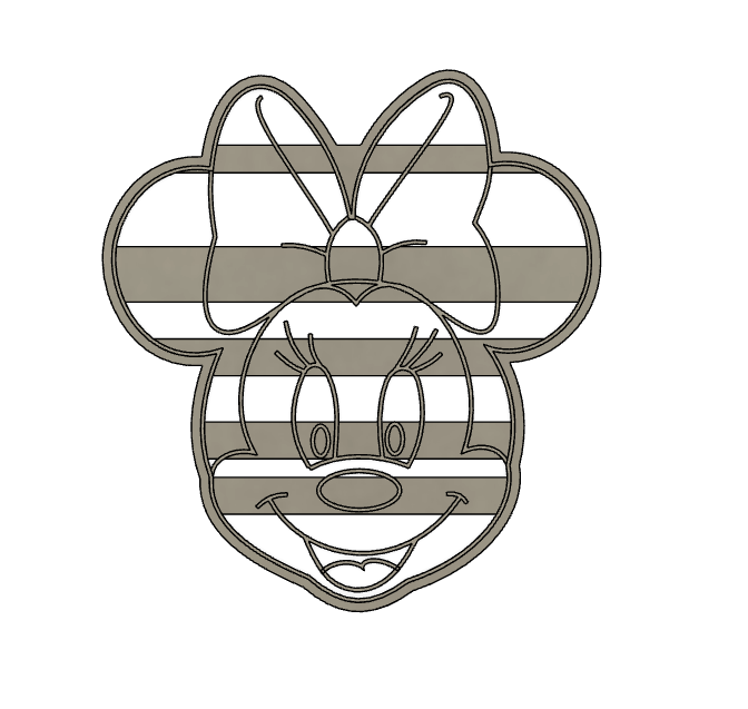 STL file Disney & Friends Cutter Set X6 🍪 ・Template to download and 3D ...