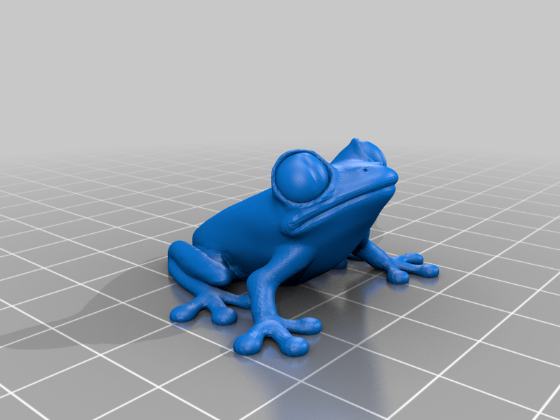 🌳 Sweet Little Tree Frog・ STL File for ・Cults