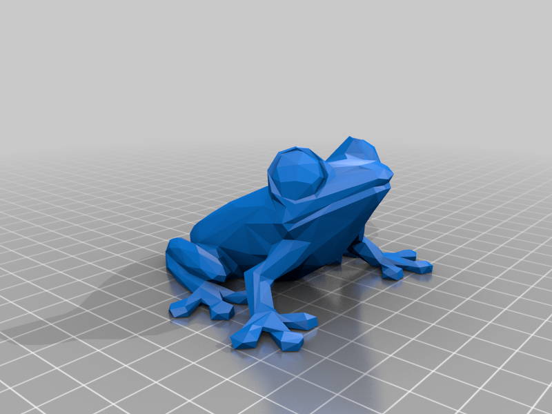 🌳 Sweet Little Tree Frog・ STL File for ・Cults