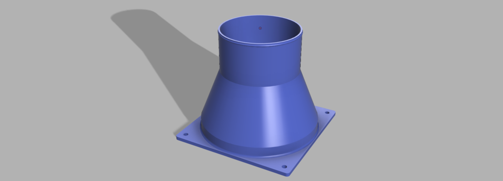 🔧 120mm to 76mm fan duct・Free STL File for ・Cults