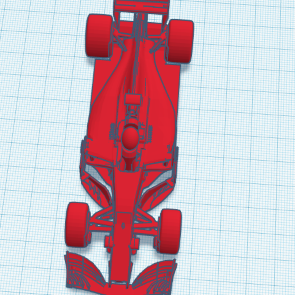 🚗 Sebastian Vettel f1 car Ferrari・ STL File for 3D printing・Cults