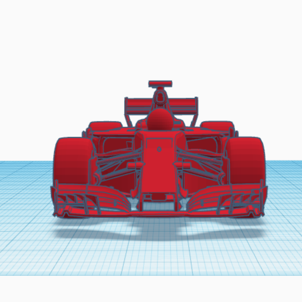 🚗 Sebastian Vettel f1 car Ferrari・ STL File for 3D printing・Cults