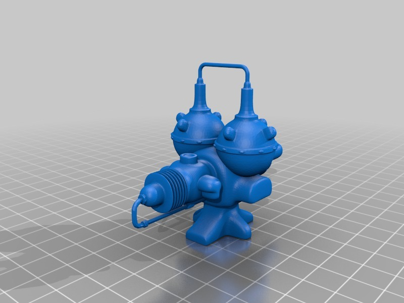 🔫 Steampunky Ray Gun Thingy・Free STL File for ・Cults